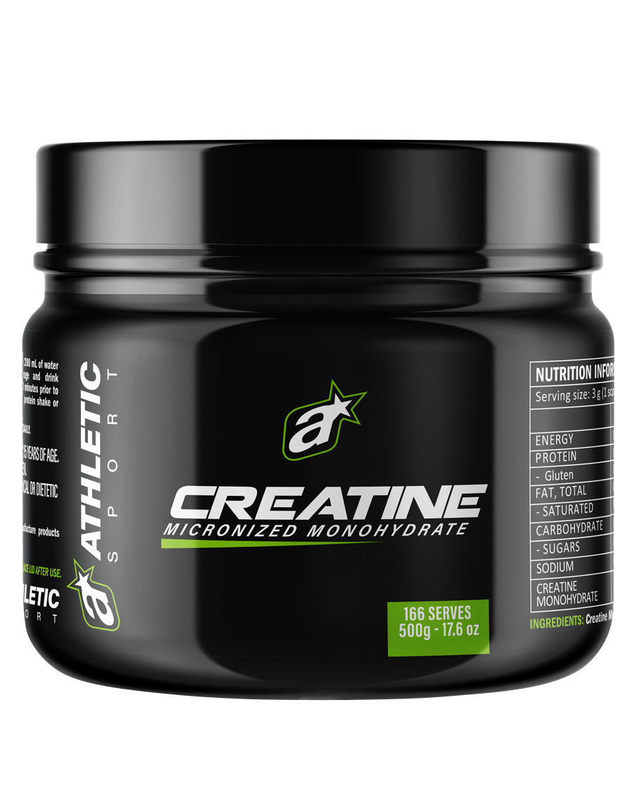 Creatine (Micronised Monohydrate) by Athletic Sport – Apexx Supplements